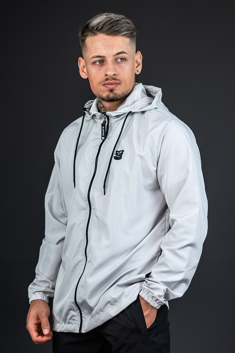 Jaqueta Corta Vento Grey New