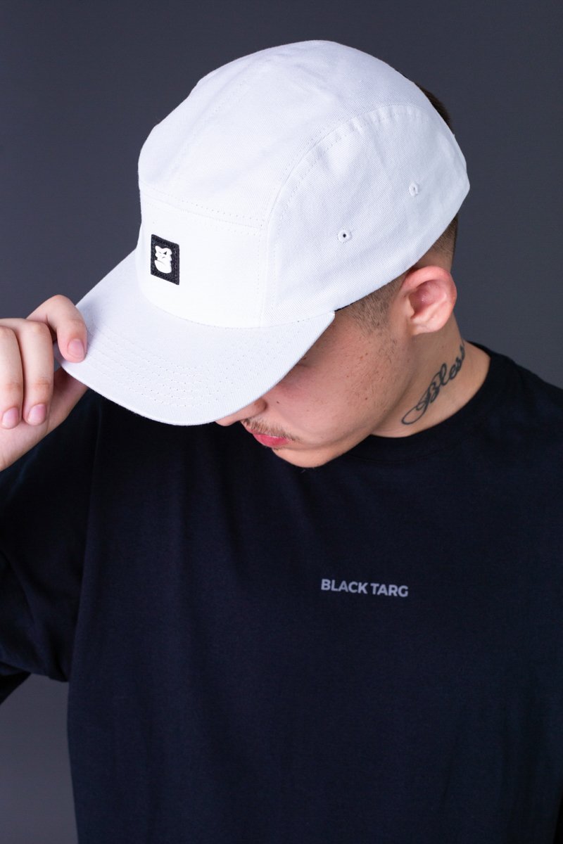 Boné Five Panel White Snow